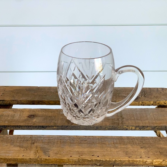 Dining | Vintage Crystal Mug With Handle | Poshmark